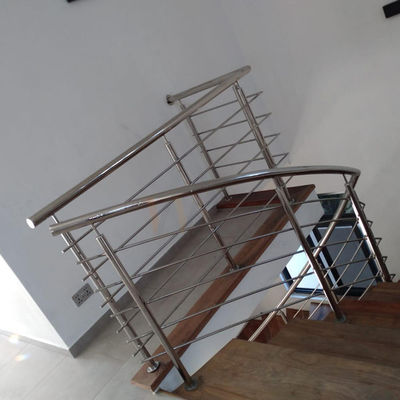 Rotating Staircase Stainless Steel Railing 1000-2000mm Glass Inox 201 ...