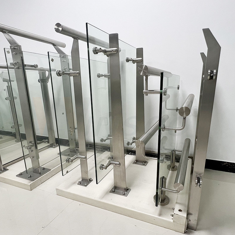 Grade 201 304 316 Stainless Steel Metal Fabrication Railing Column For ...