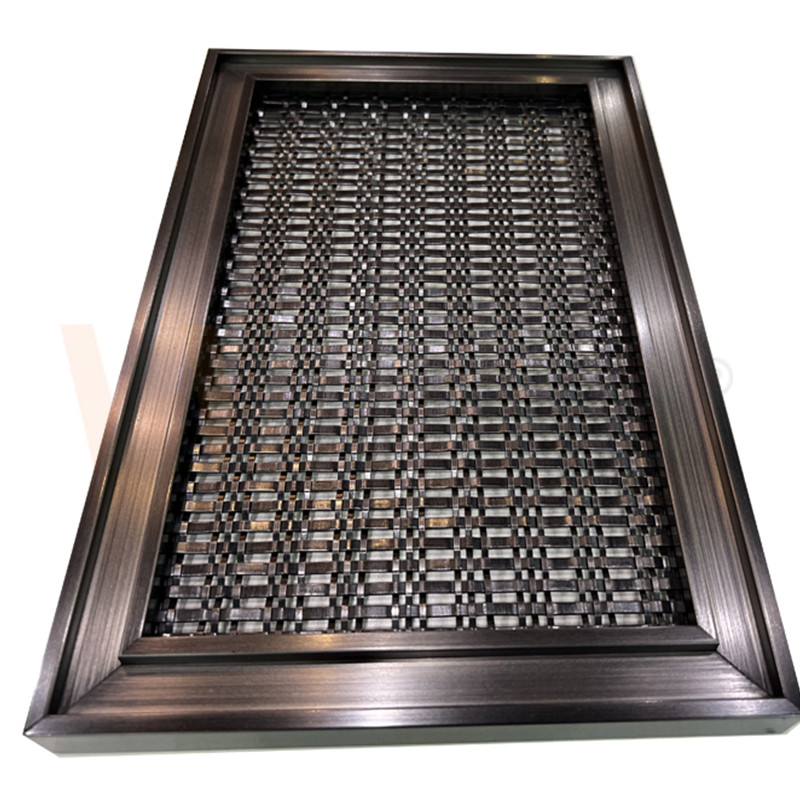 Architectural Screen SUS 201 304 316 Decorative Stainless Steel Wire Mesh