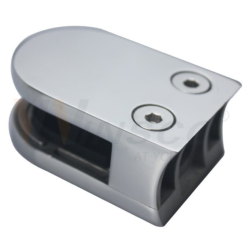 D Shape Inox Stair Clip Grade 304 316 Stainless Steel Glass Clamp For ...